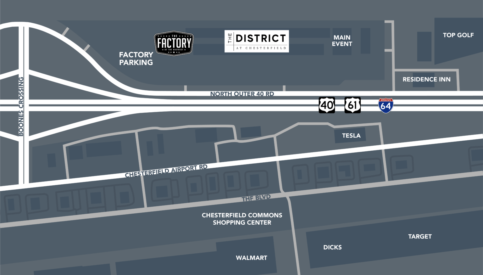 Directions & Parking - The Factory